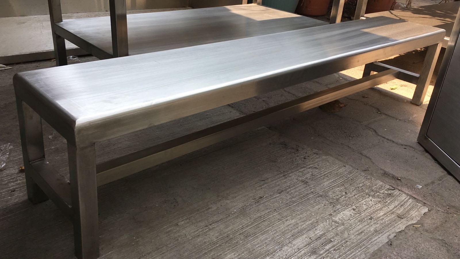 Bancas de Acero Inoxidable