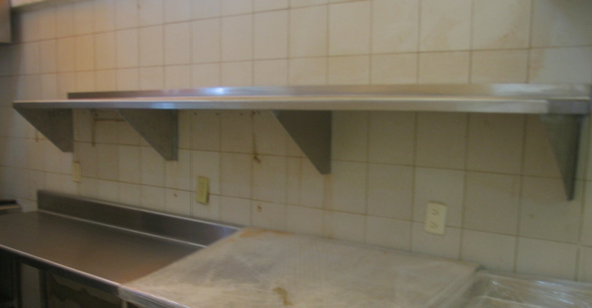 Repisas de Acero Inoxidable
